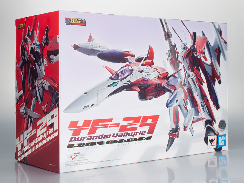DX Chogokin Macross VF-29 Durandal Valkyrie Full Set not Metal Build ...
