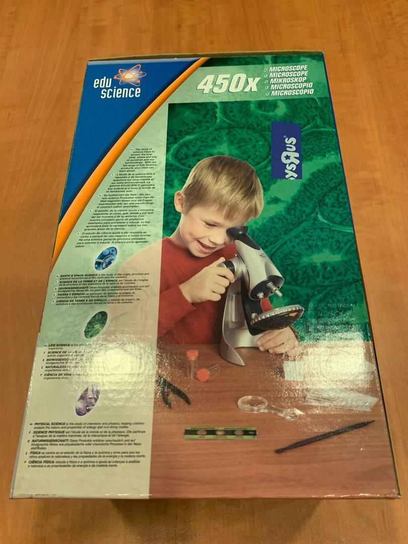 EduScience Microscope 450x, Hobbies & Toys, Toys & Games on Carousell