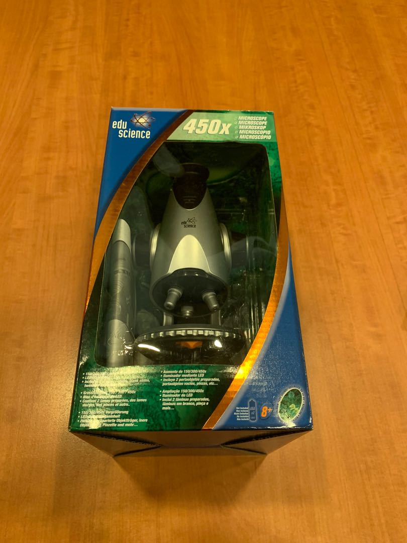 EduScience Microscope 450x, Hobbies & Toys, Toys & Games on Carousell