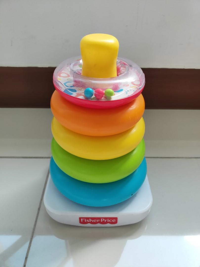Fisher-Price Stacking Rings, Babies & Kids, Infant Playtime on Carousell