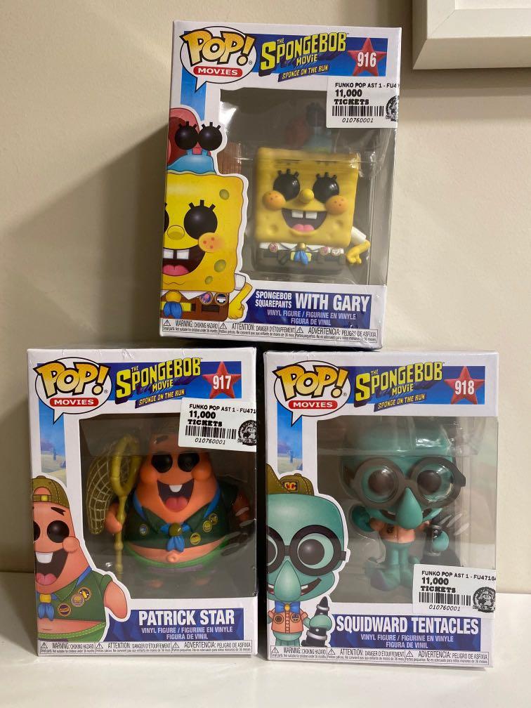 Funku Pop Spongebob, Patrick & Squidward (Full set), Hobbies & Toys ...
