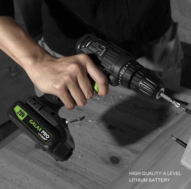 GALAX PRO 20V MAX 1.3Ah Lithium Ion Battery Pack and Quick Charger ...