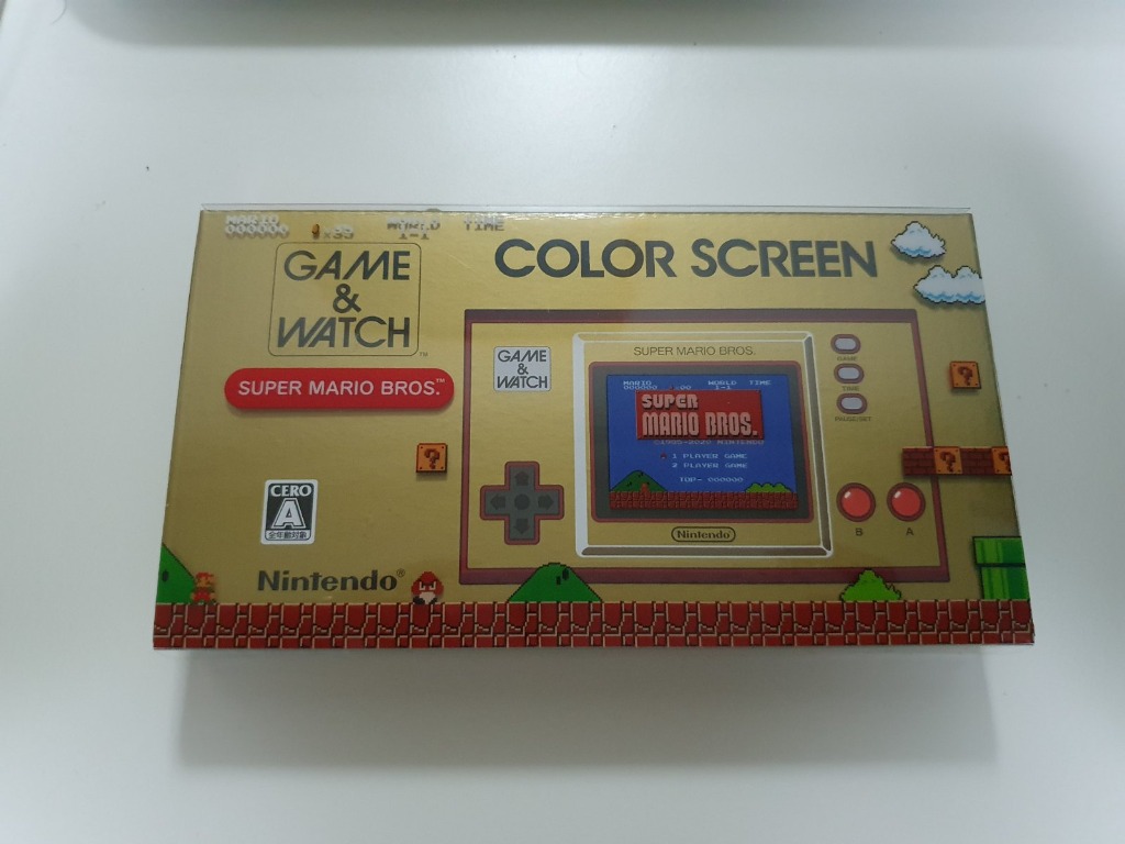 Game and Watch Super Mario Bros, Video Gaming, Video Games, Nintendo on ...