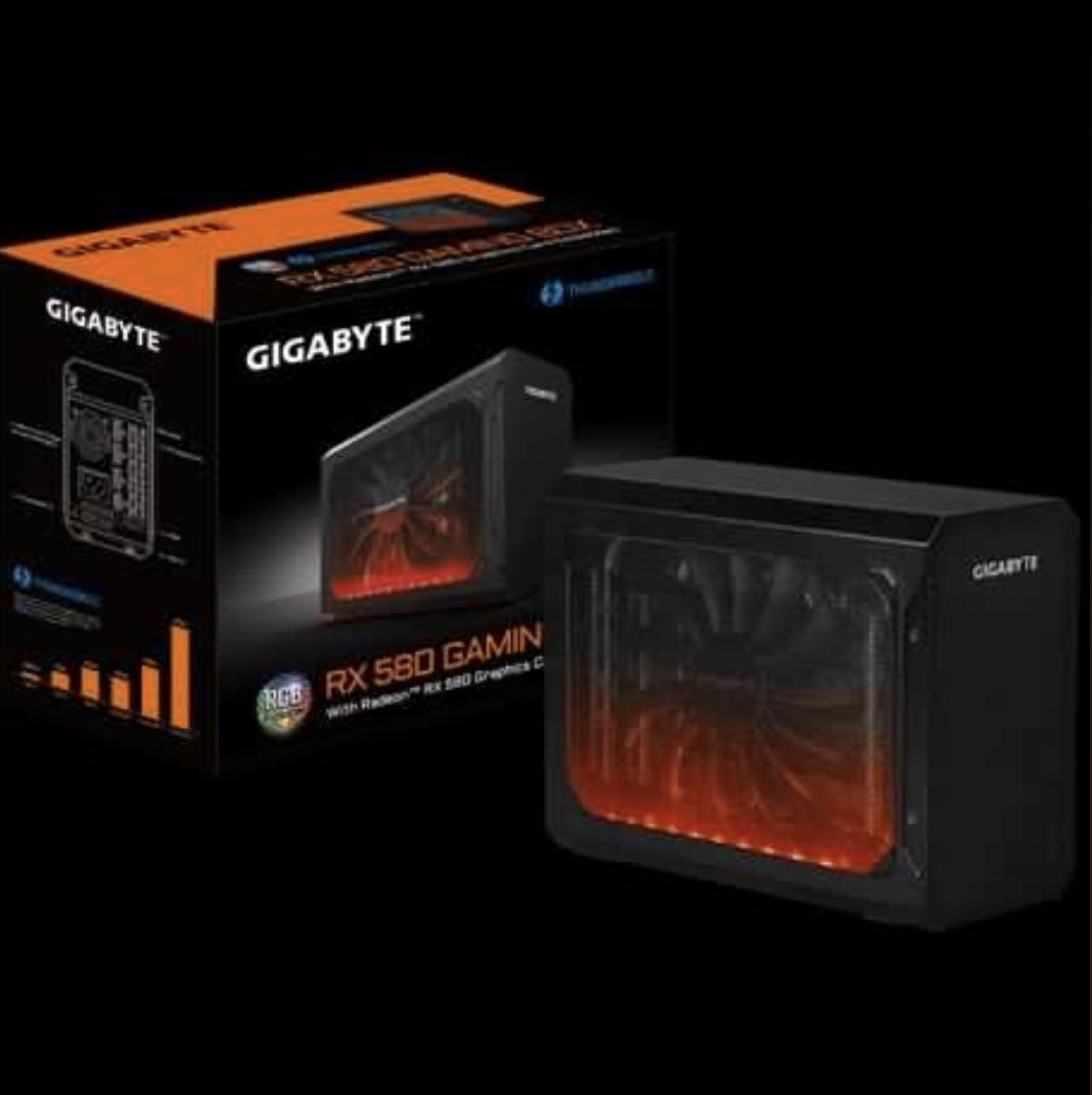 Gigabyte RX580 Gaming Box eGPU, Computers & Tech, Parts & Accessories ...