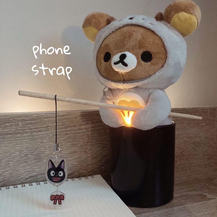 handmade studio ghibli jiji x bow series, Women's Fashion, Jewelry ...