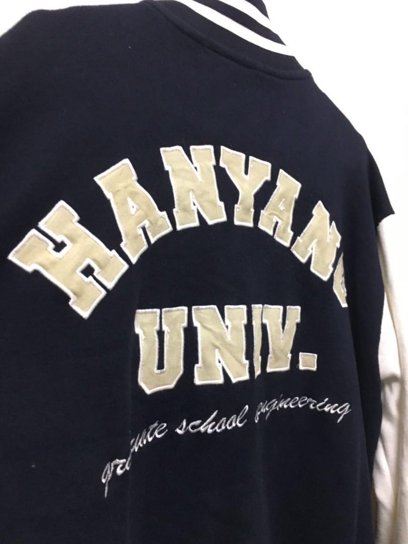 HANYANG UNIVERSITY ENGINEERING VARSITY JACKET, Men's Fashion, Tops ...