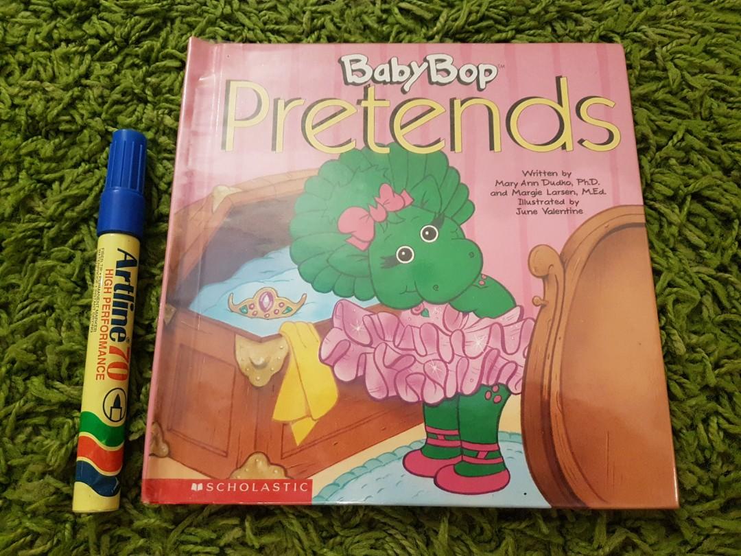 Hard Cover Toddler Book: Baby Bop Pretends, Hobbies & Toys, Books ...
