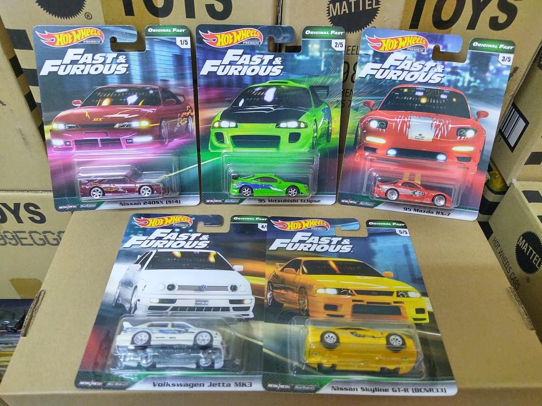 Hot Wheels Fast and Furious FNF Wave 1-9, Hobbies & Toys, Toys & Games ...