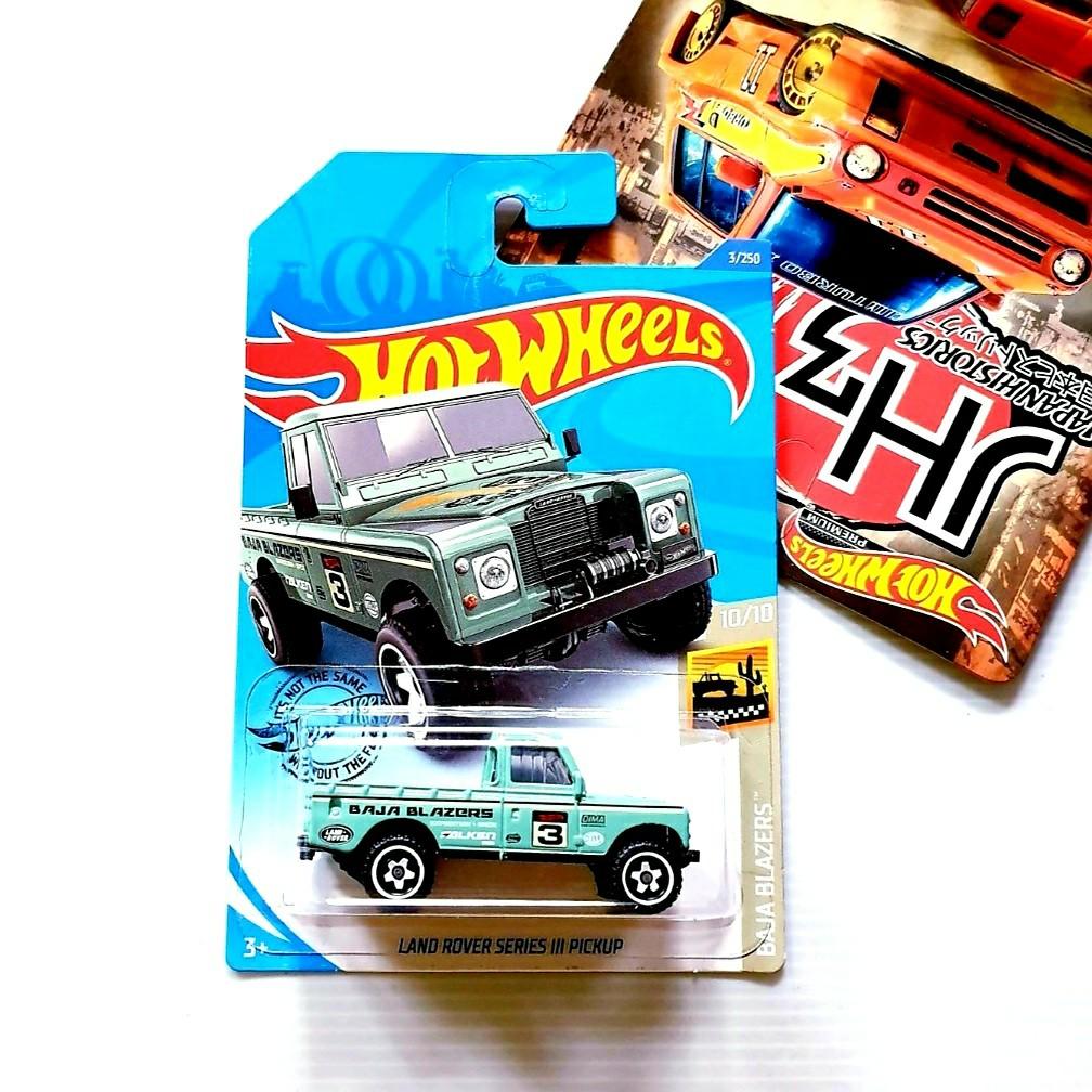 Hot Wheels Land Rover Series III Pickup Hotwheels Land Rover 3, Hobbies ...
