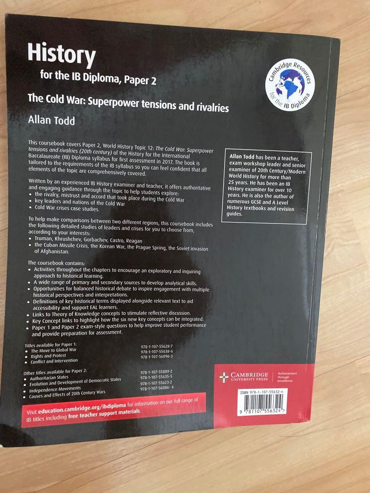 IB History Cold War Textbook, Hobbies & Toys, Books & Magazines ...