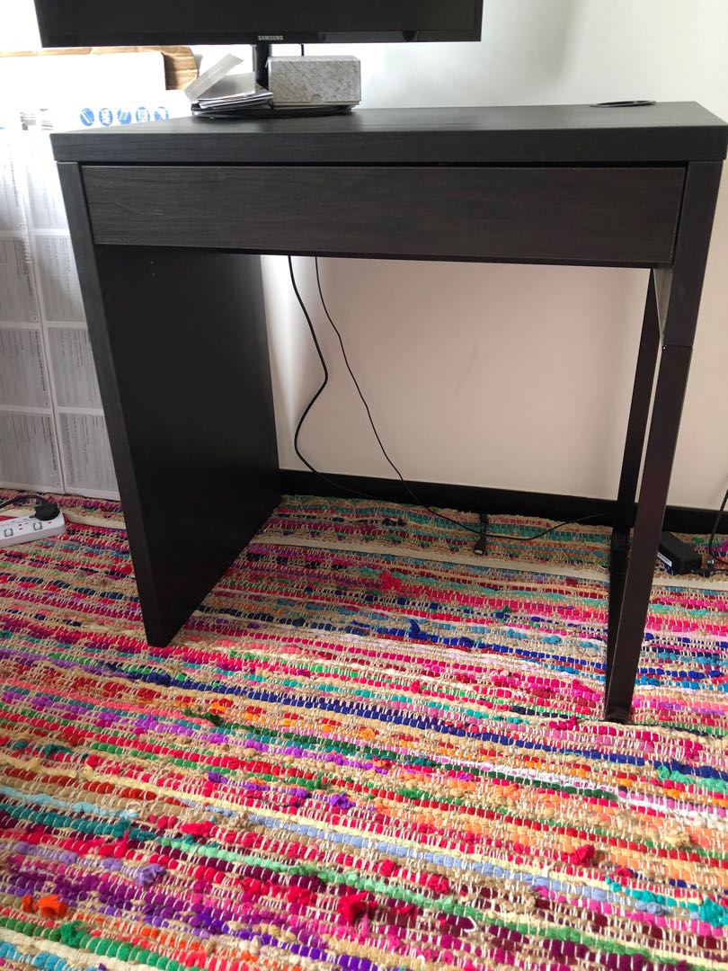 Ikea Micke computer desk, Furniture & Home Living, Furniture, Tables ...