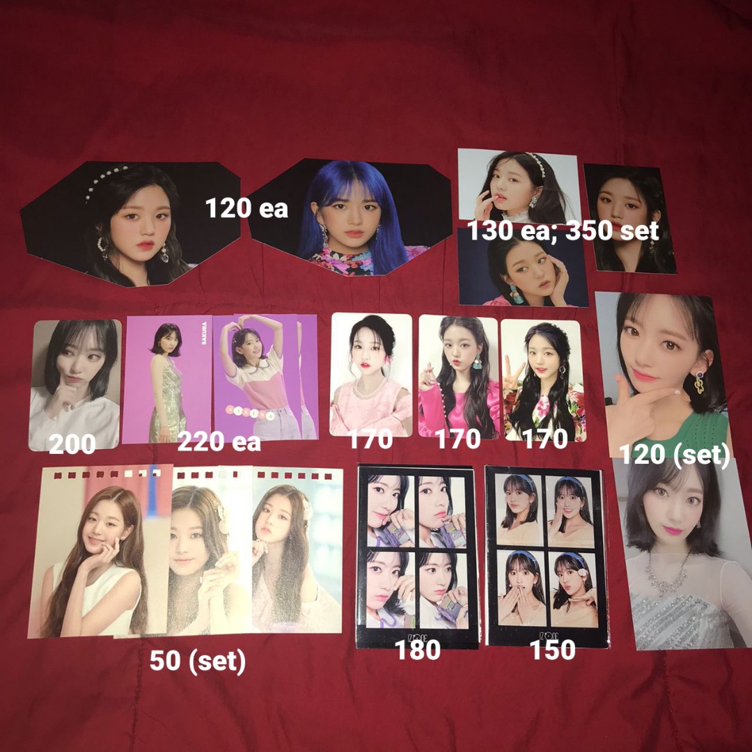 iz*one izone album photocards, Hobbies & Toys, Memorabilia ...