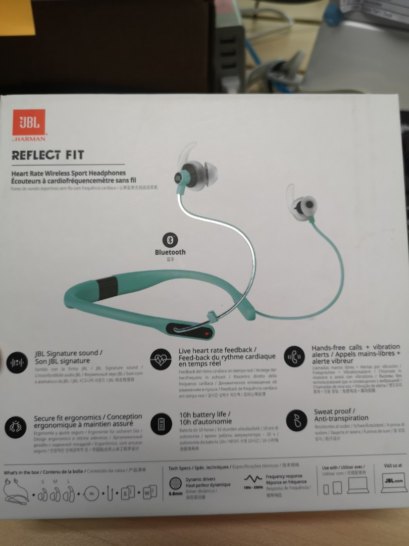 Jbl reflect fit, Audio, Headphones & Headsets on Carousell