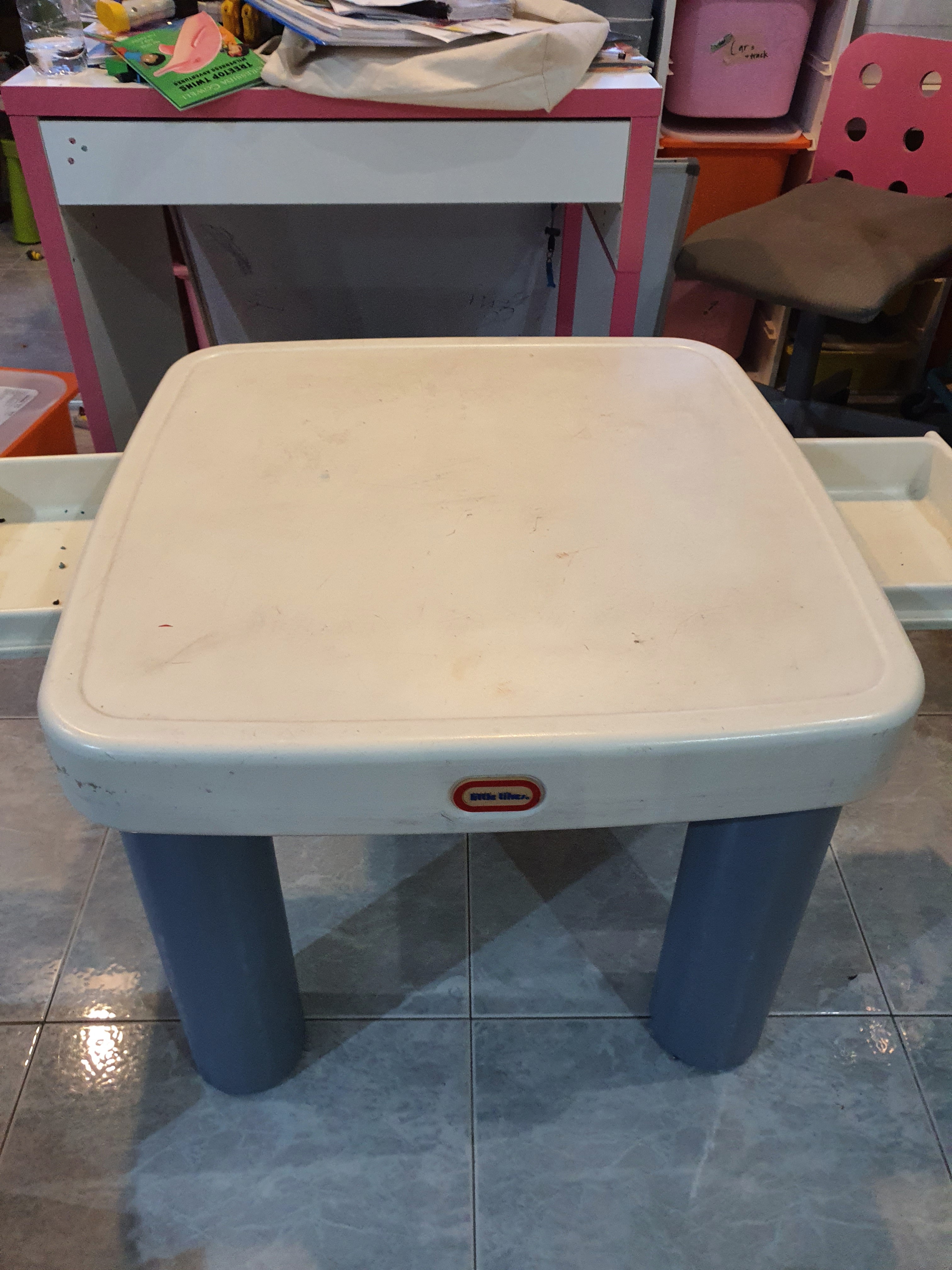Little tikes table with 2 drawers, Babies & Kids, Baby Nursery & Kids ...