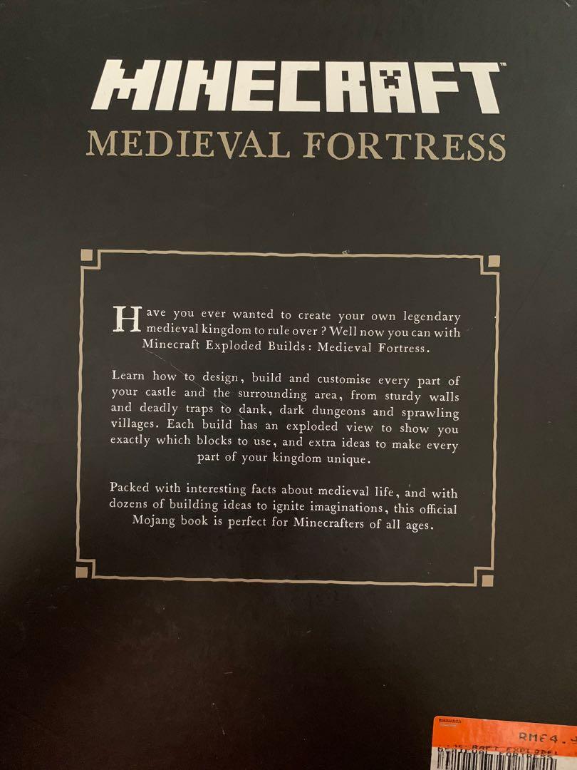 Minecraft Medieval Fortress hardcover, Hobbies & Toys, Books ...