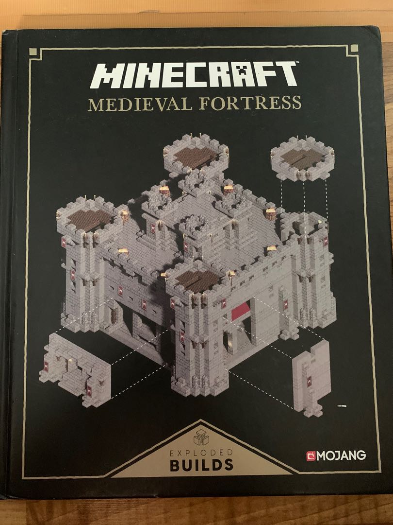 Minecraft Medieval Fortress hardcover, Hobbies & Toys, Books ...