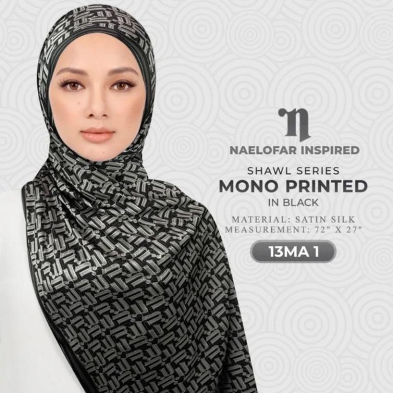 Sold out. Naelofar Hijab Inspired tudung Neelofa, Women's Fashion ...