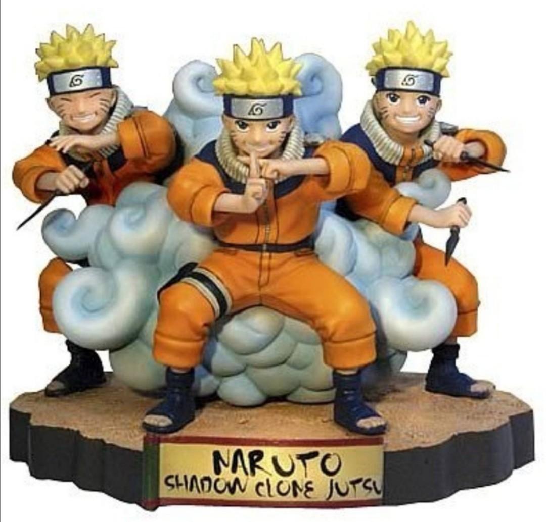 Naruto toynami San Diego limited shadow clone jutsu statue, Hobbies ...
