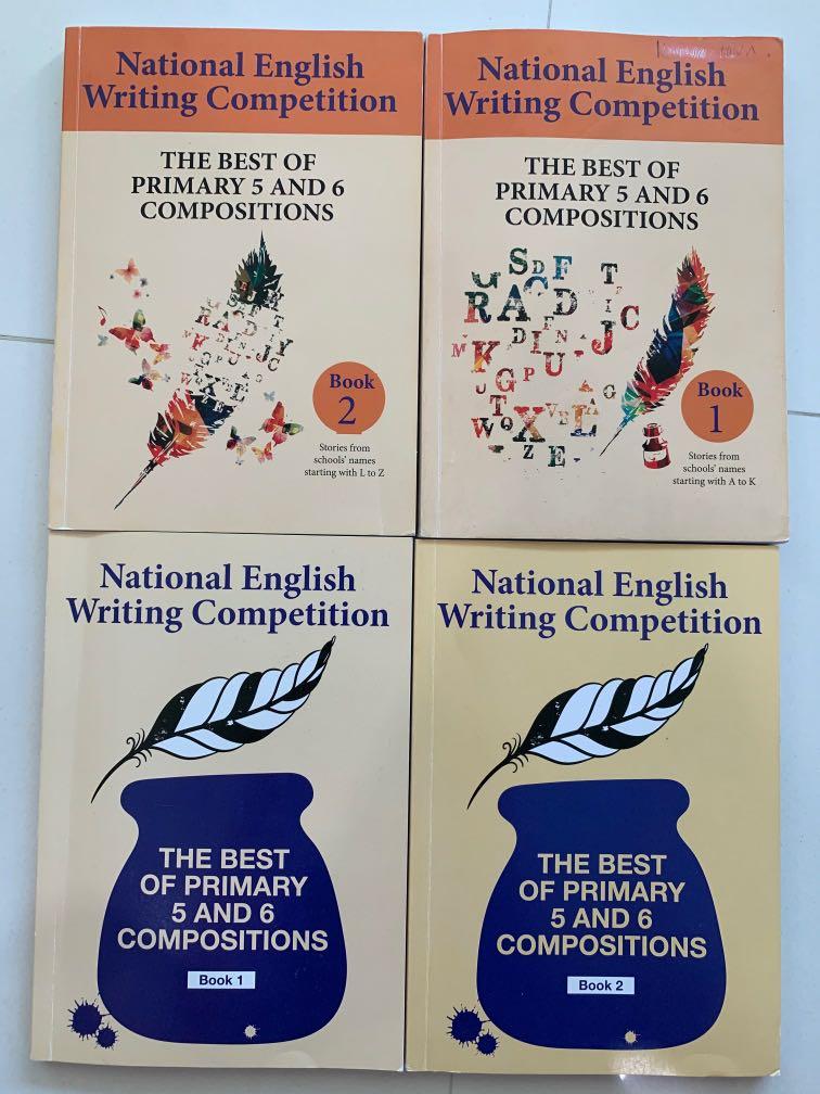 National English Writing competition (p5 & p6 compo), Books ...