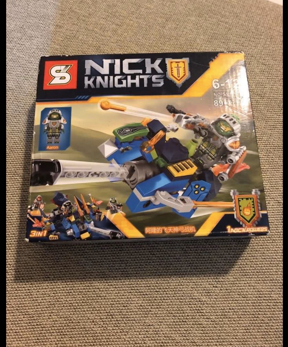 Nick Knights Inspired LEGO Set, Hobbies & Toys, Toys & Games on Carousell
