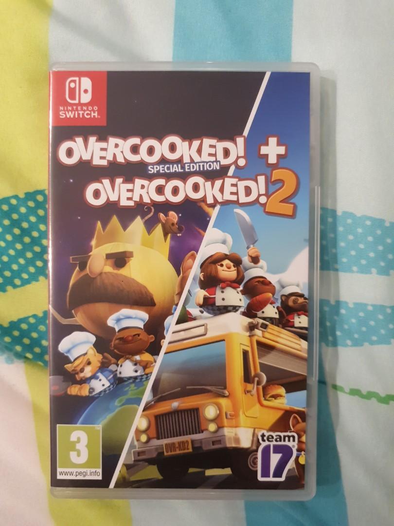 Overcooked 1 + 2 special edition, Video Gaming, Video Games, Nintendo ...