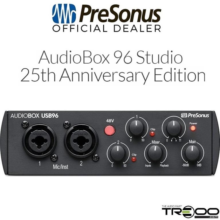 [Official] PreSonus AudioBox USB 96 Studio (25th Anniversary Edition ...