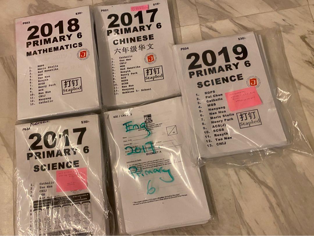 Primary 6 test papers, Hobbies & Toys, Books & Magazines, Assessment ...