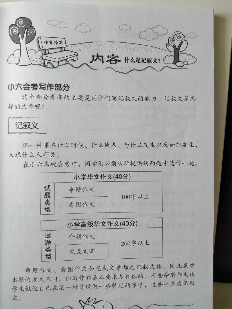 P6 PSLE Chinese Composition Guide & Practice, Hobbies & Toys, Books ...