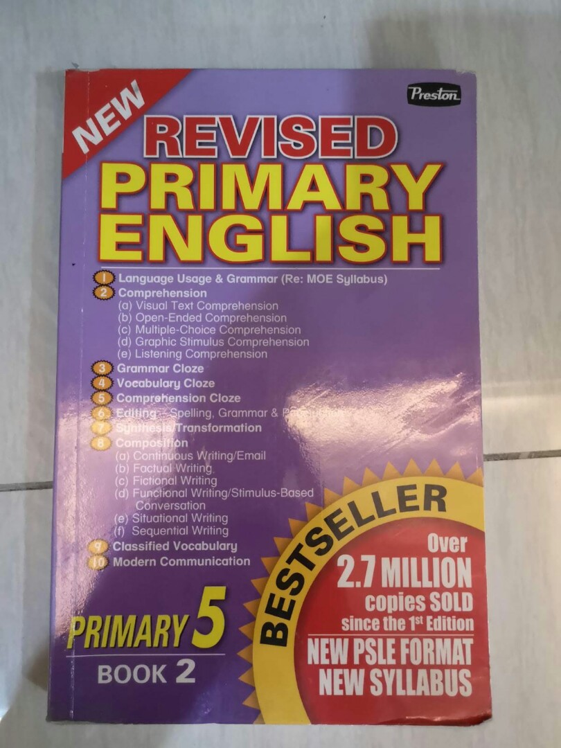 revised primary english book, Hobbies & Toys, Books & Magazines ...