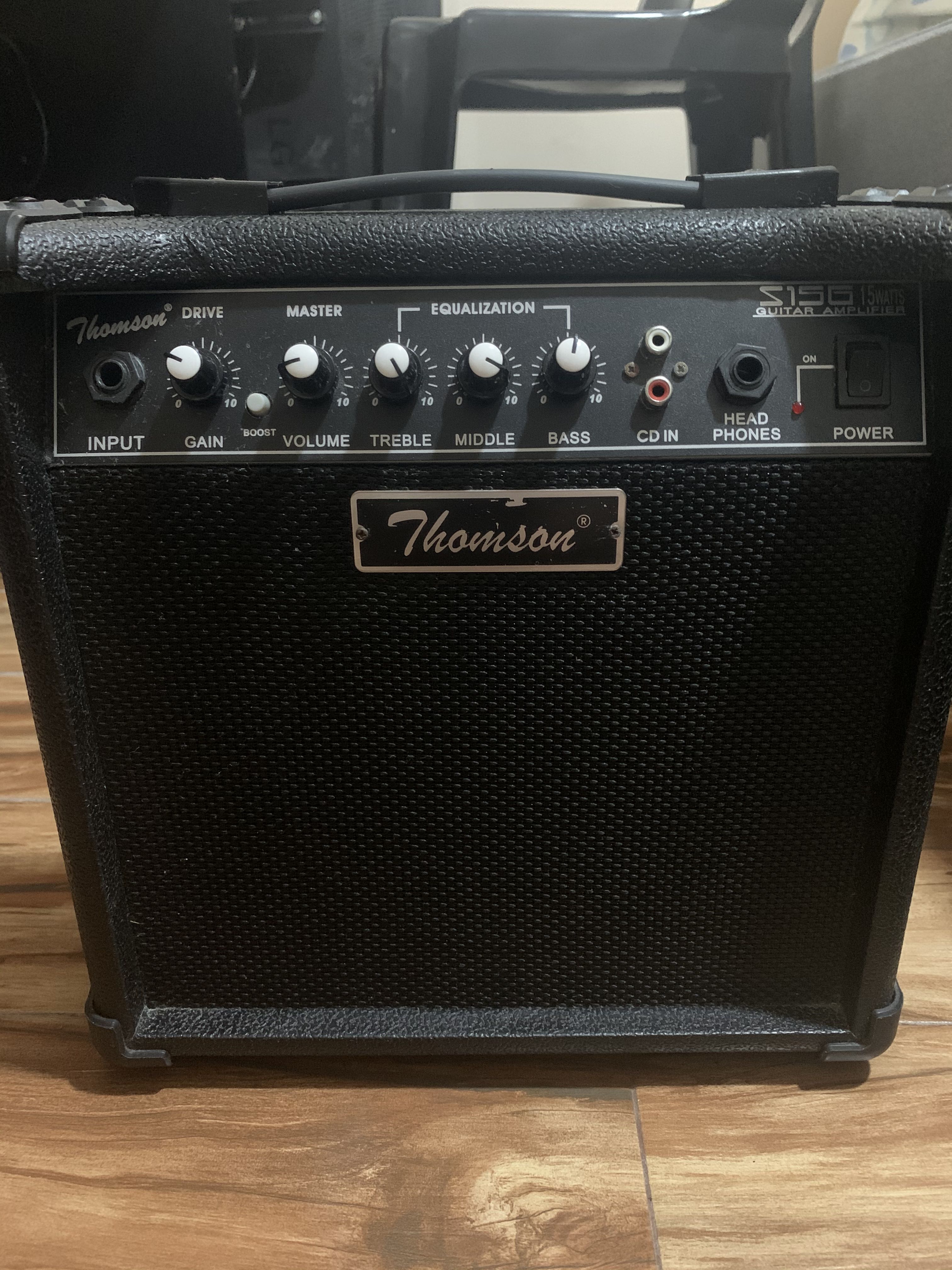 (RUSH !!!) Thomson Guitar Amplifier 15 watts , Hobbies & Toys, Music ...
