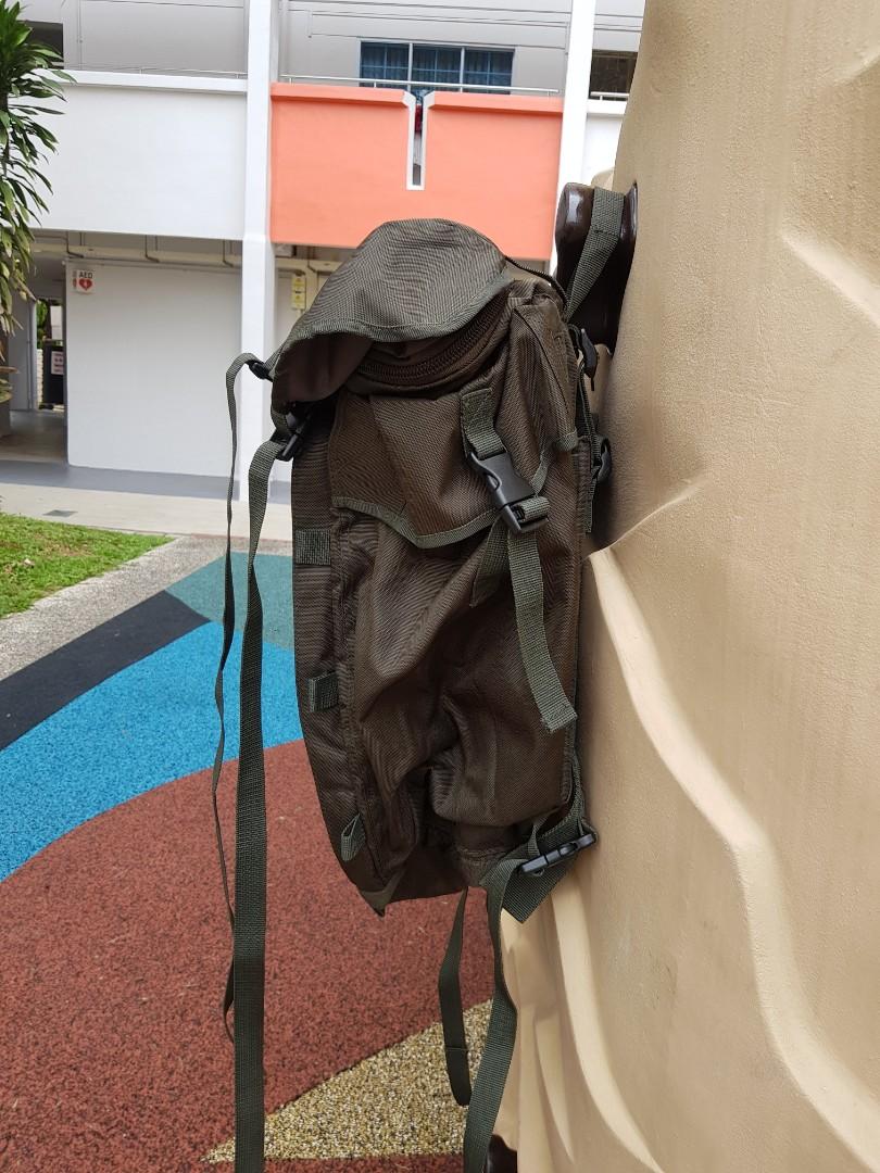SAF Army Field Backpack, Men's Fashion, Bags, Backpacks on Carousell