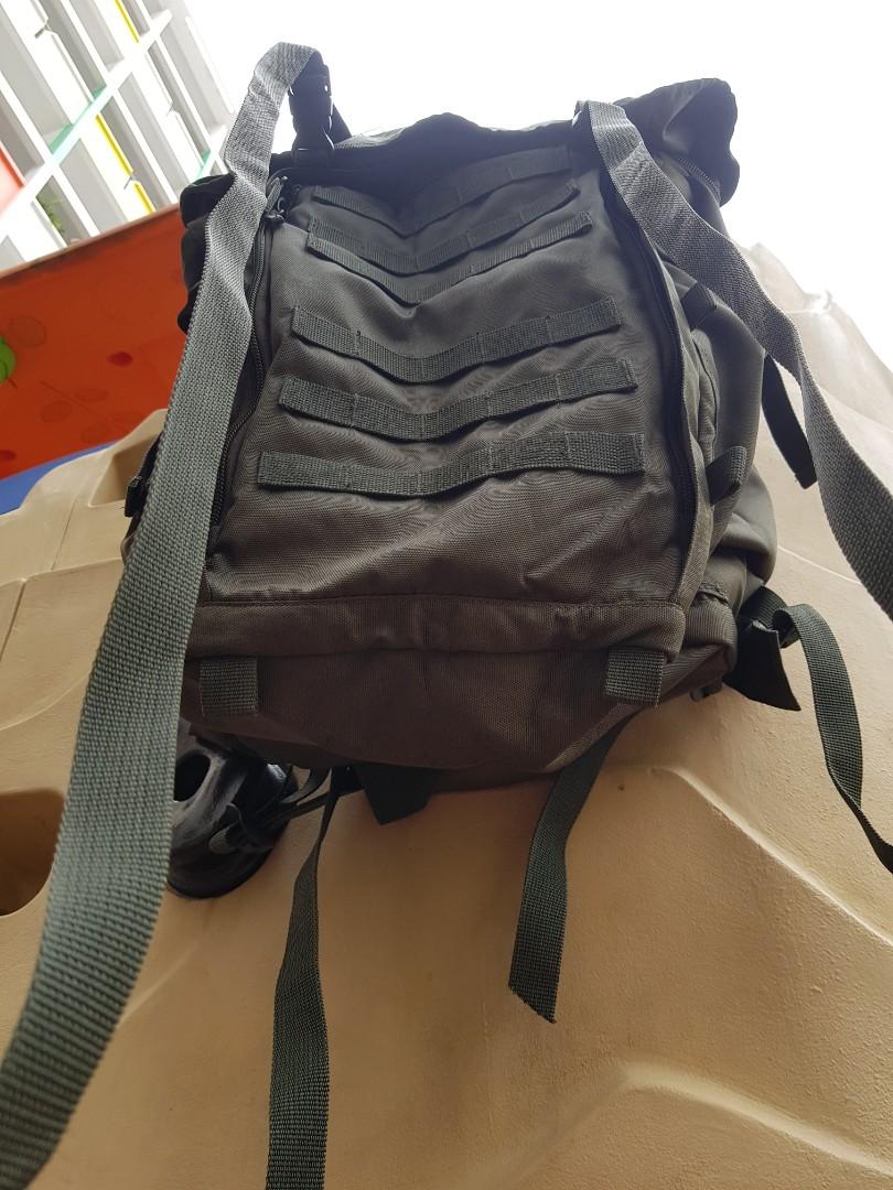 SAF Army Field Backpack, Men's Fashion, Bags, Backpacks on Carousell