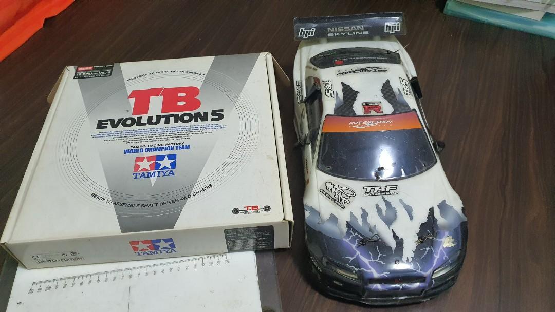 Selling Tamiya tb evo 5, Hobbies & Toys, Toys & Games on Carousell