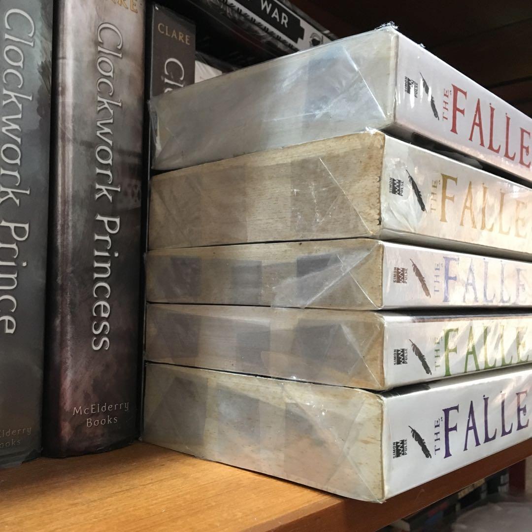 (SET) The Fallen Series Book Set 1-5 Thomas E Sniegoski Leviathan Aerie ...