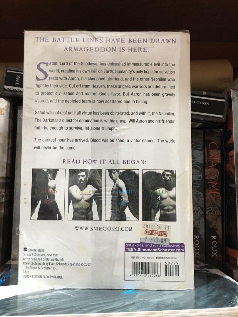 (SET) The Fallen Series Book Set 1-5 Thomas E Sniegoski Leviathan Aerie ...