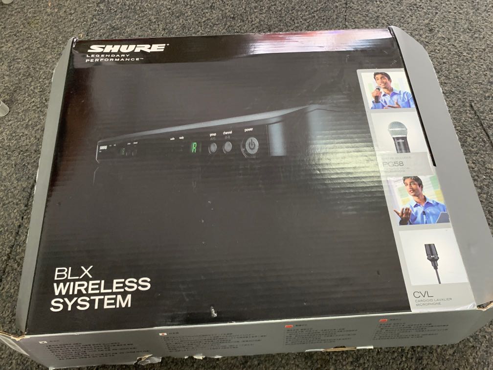 SHURE BLX WIRELESS SYSTEM, Audio, Other Audio Equipment on Carousell