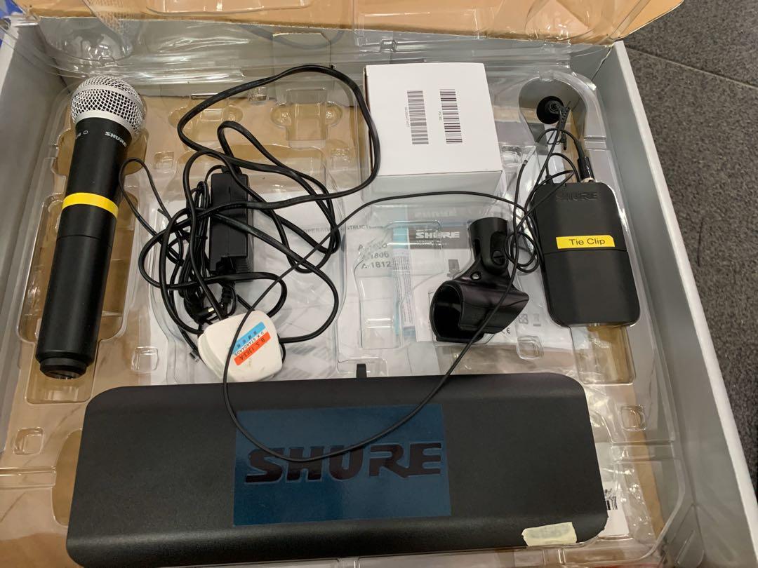 SHURE BLX WIRELESS SYSTEM, Audio, Other Audio Equipment on Carousell