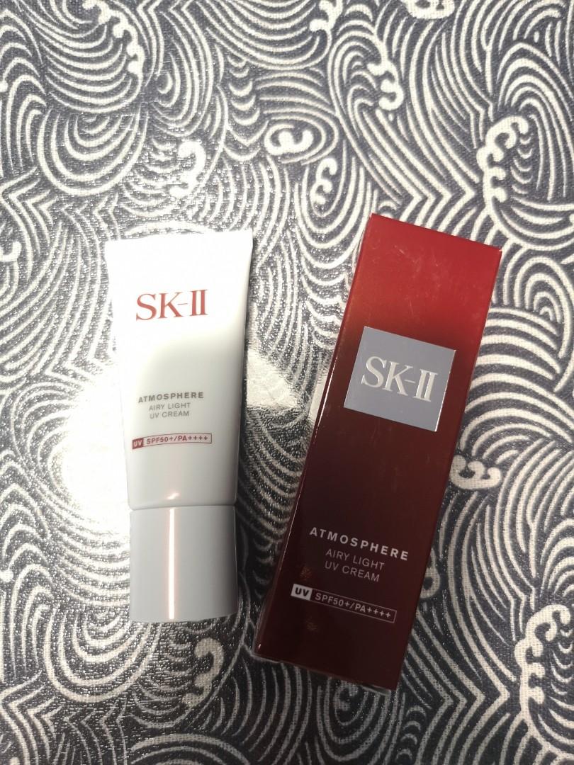 SK-II SK2 Atmosphere Airy Light UV Cream SPF 50++ 30g, Beauty & Personal Care, Face, Face Care ...