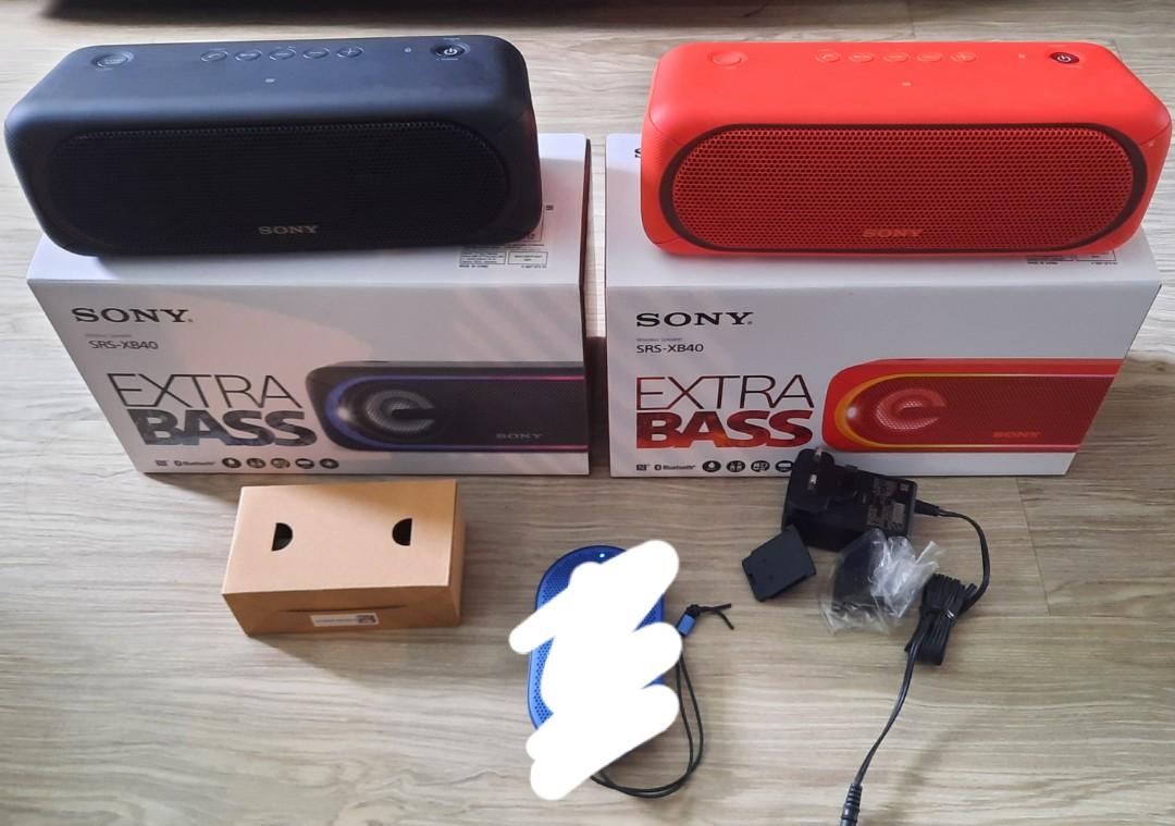 Sony xb40 speakers, Electronics, Audio on Carousell