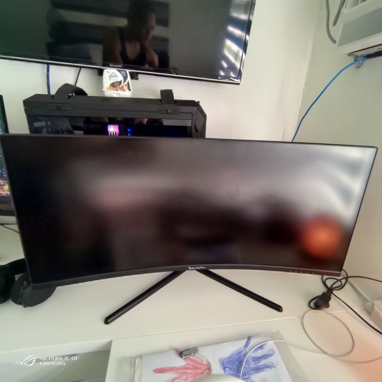 SpecterPro 34UW100 100hz Ultrawide 34inches Display Monitor, Computers ...