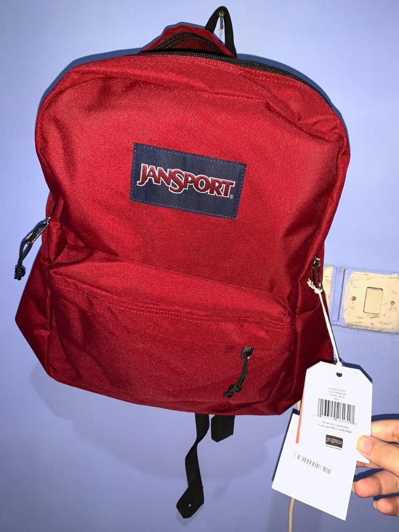 Tas Jansport Superbreak - viking red, Fesyen Pria, Tas & Dompet ...