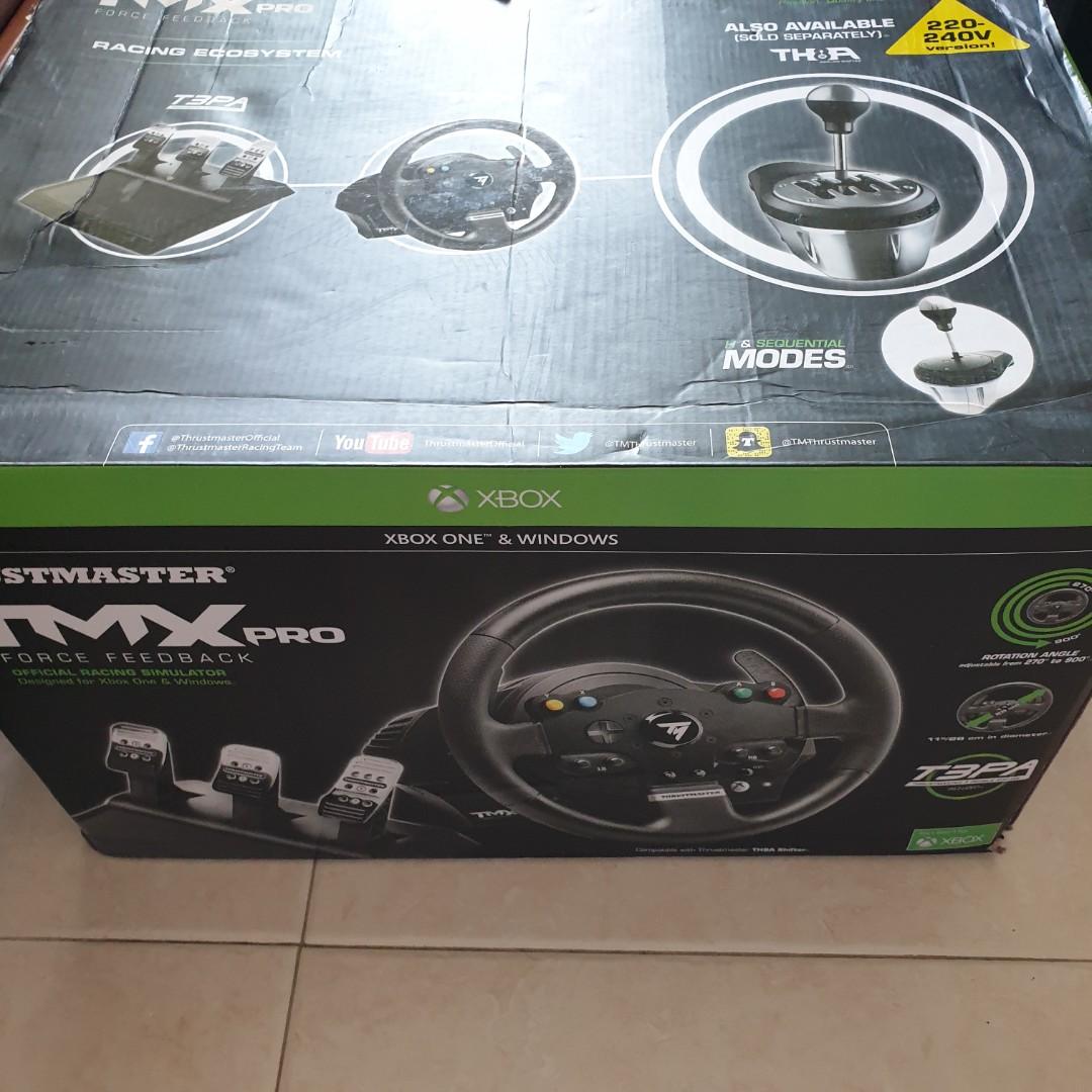 TMX Pro + TH8A Shifter Thrustmaster Racing Wheel AS-IS, Computers ...