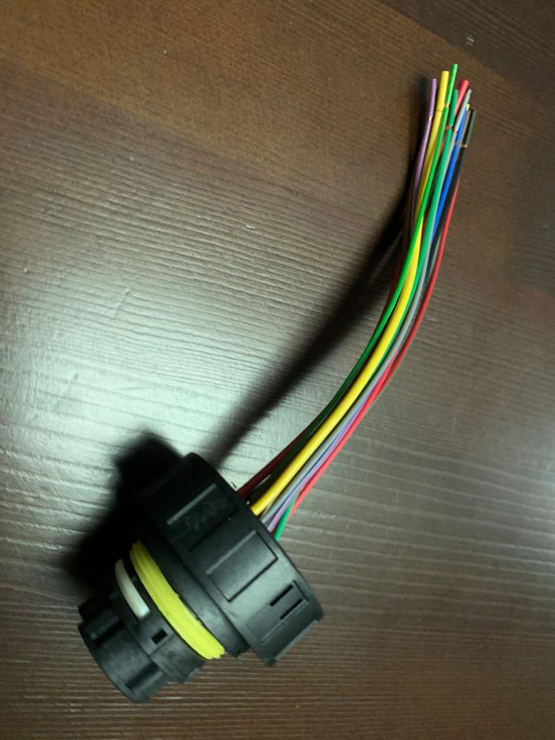 Transmission Connector 16-Pin Plug with Wires For DSG 0B5 VW AUDI ...