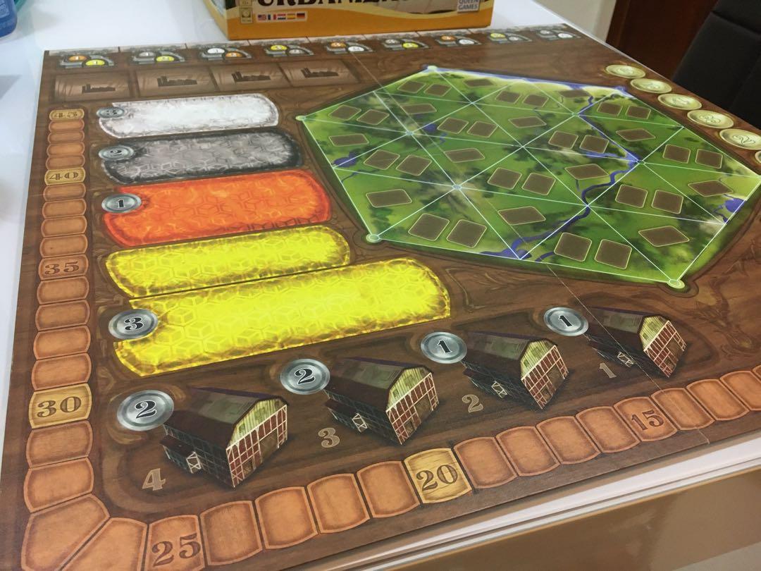 Urbanization board game, Hobbies & Toys, Toys & Games on Carousell