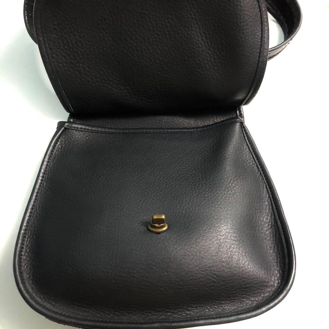 Vintage Coach Rare Suede Leather Berkeley Saddle Bag, Luxury, Bags ...