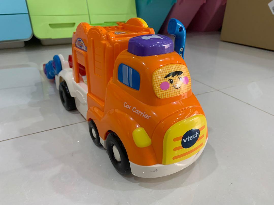 Vtech Go! Go! Smart Wheels Deluxe Car Carrier, Babies & Kids, Infant ...