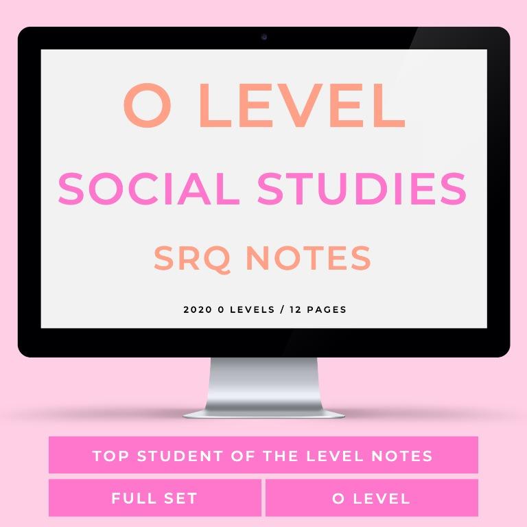 2020 Guide To Tackle Social Studies. - SRQ Questions, Hobbies & Toys ...