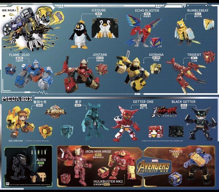 52TOYS BeastBOX Beast BOX - Various Beastbox Beast BOX figurines for ...