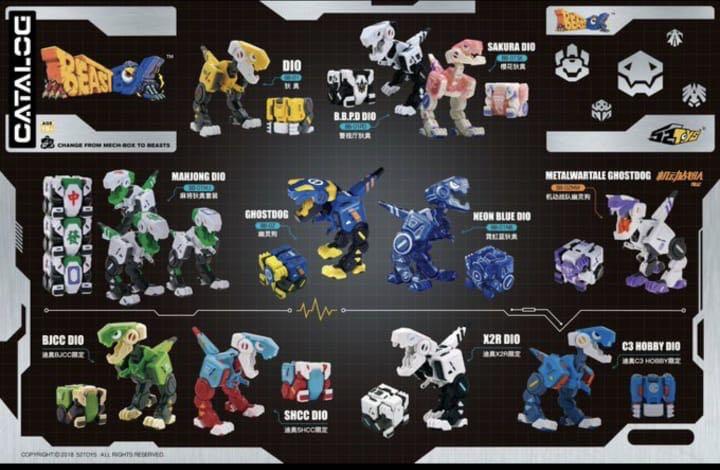 52TOYS BeastBOX Beast BOX - Various Beastbox Beast BOX figurines for ...