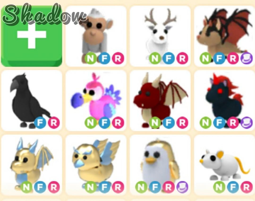 Adopt me pets pt 1, Toys & Games, Video Gaming, In-Game Products on ...